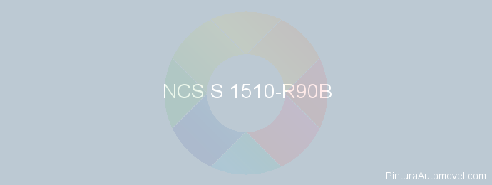 S 1510-R90B : Cor NCS S 1510-R90B | PinturaAutomovel.com